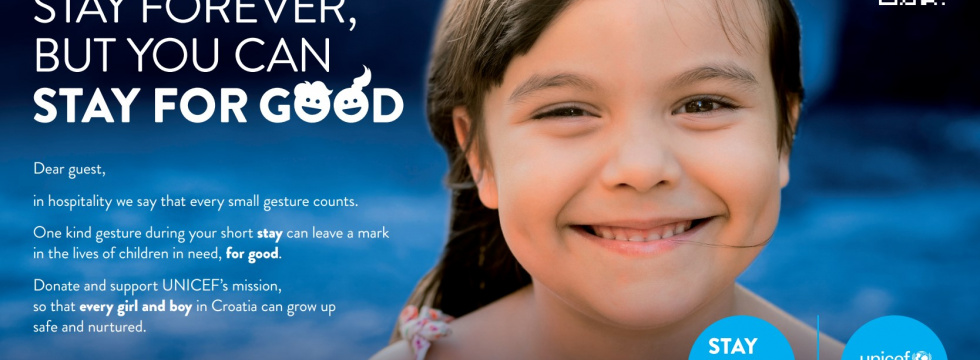 Unicef donation - Arena Campsites